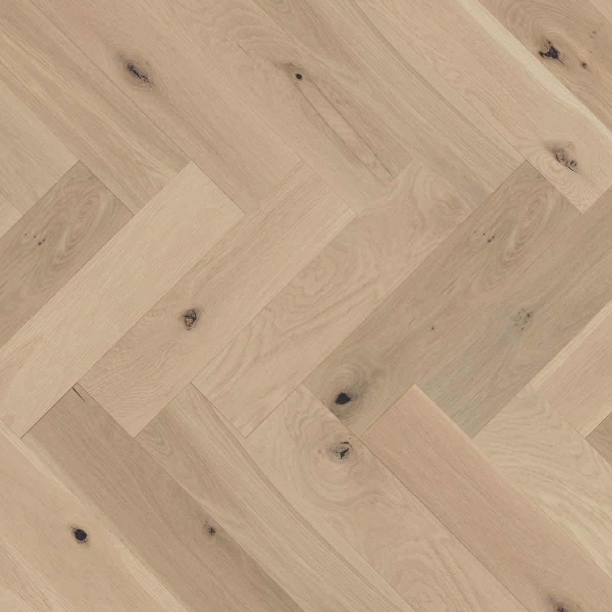 Mirage Blanc White Oak White Mist Herringbone